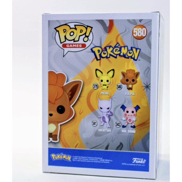 Funko | Games | Funko Pop Games Pokemon Vulpix Vinyl Figure 58 Eevee ...